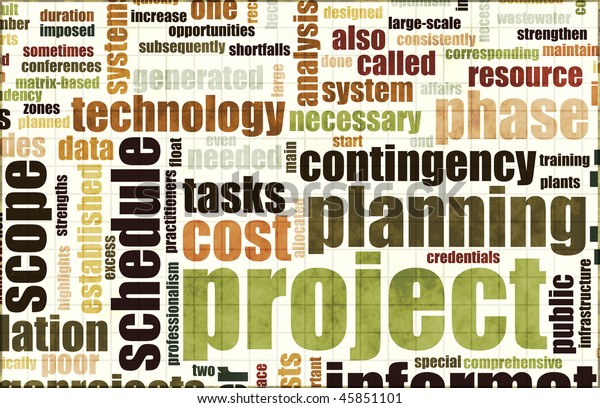 Project Planning Phase Background Stock Illustration 45851101 ...