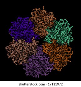 Protein Complex Stock Illustration 19111972 | Shutterstock