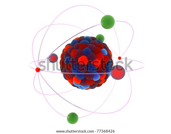 Proton Model Science Stock Illustration 77368426 | Shutterstock