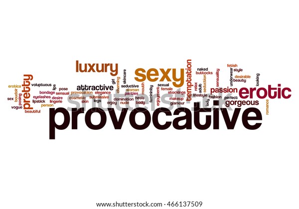 Provocative Word Cloud Stock Illustration 466137509 | Shutterstock