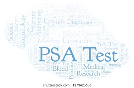 Psa Test Word Cloud Stock Illustration 1173425656 | Shutterstock