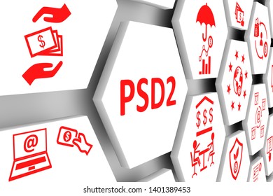 Psd2 Concept Cell Background 3d Illustration Stock Illustration ...