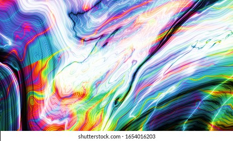 Psychedelic Marble Texture Horizontal Background Aspect Stock ...