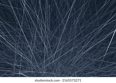 Psychedelic Subtle Lines On Black Background Stock Illustration ...