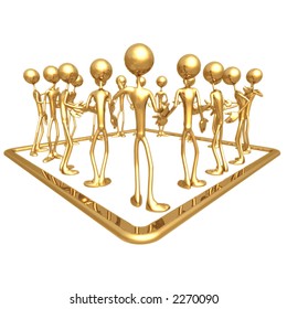 Public Square Stock Illustration 2269876 | Shutterstock