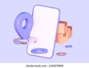 Purple Direction Indicator Gps Navigation Location Stock Illustration ...