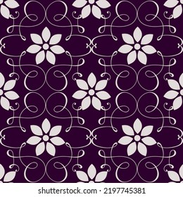 Purple Texture Seamless Pattern Universal Delicate Stock Illustration ...