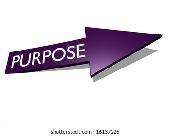 Purpose Arrow Stock Illustration 16137226 | Shutterstock