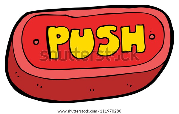 Push Button Cartoon Stock Illustration 111970280