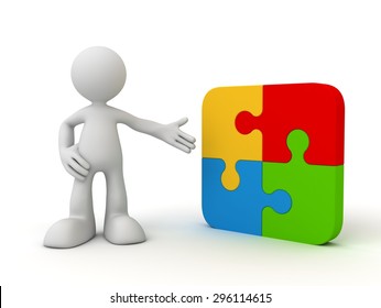 19,041 Man Solving Puzzle Images, Stock Photos & Vectors | Shutterstock