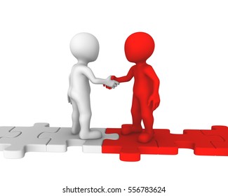 3d Man People Person Shaking Hands 스톡 일러스트 169357451 | Shutterstock