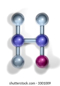 Pvc Molecule Stock Illustration 3301009 | Shutterstock