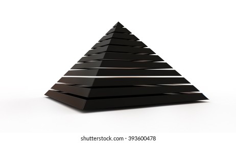 Pyramid 3d Render Stock Illustration 393600478 | Shutterstock