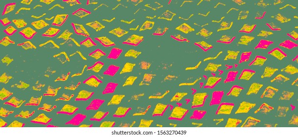 Python Boho Alligator Scales Dragon Scale Stock Illustration 1563270439 ...