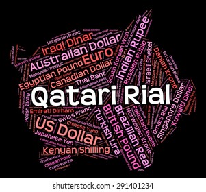 Qatari Rial Showing 스톡 일러스트 291401234 | Shutterstock
