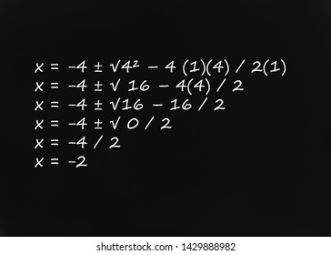 General Form Math Matrix On Blue Foto Stok 1244946808 | Shutterstock