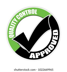 Quality Control Sticker Stock Illustration 1022669965 | Shutterstock