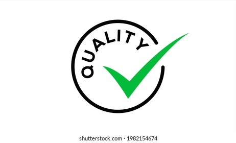 Quality Sharp Checkmark On White Background Stock Illustration ...