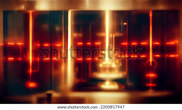 Quantum Computer Hacker Photo Epic Hollywood Stock Illustration ...
