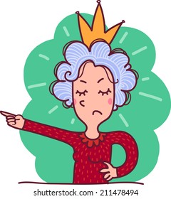 Queen Orders Stock Vector (Royalty Free) 162904004 | Shutterstock