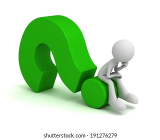 9,011 3d man question mark Images, Stock Photos & Vectors | Shutterstock