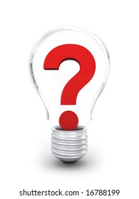 Lamp Question Mark 스톡 일러스트 305044232 | Shutterstock