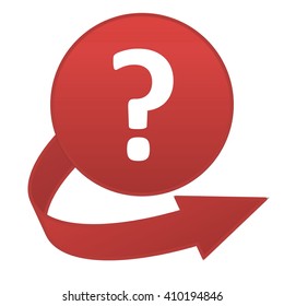 Question Mark Arrow Button Stock Illustration 410194846 | Shutterstock