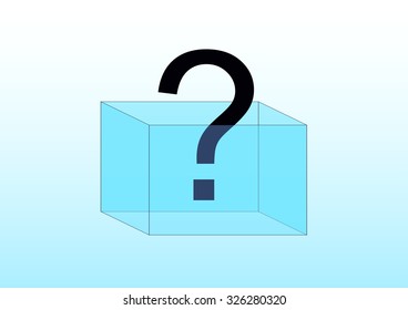 Question Mark Box Stock Illustration 326280320 | Shutterstock