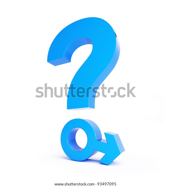 Question Mark Boy On White Background Stock Illustration 93497095 ...