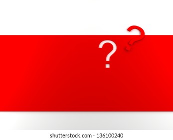 Question Mark Cut Out Stock Illustration 136100240 | Shutterstock