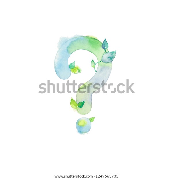 Question Mark Ecology Image Stock Illustration 1249663735 | Shutterstock