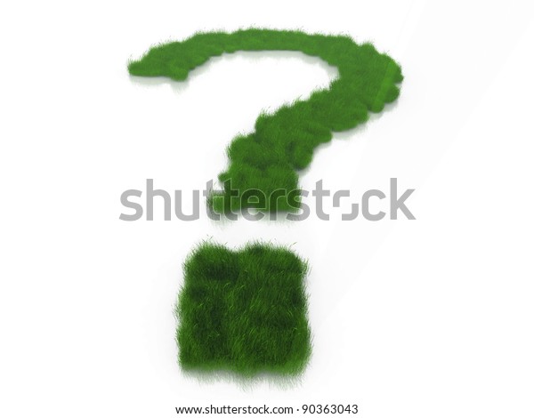 Question Mark Grass Stock Illustration 90363043 | Shutterstock