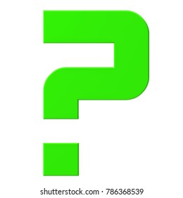 Question Mark Green 3d Interrogation Point 스톡 일러스트 786368539 | Shutterstock