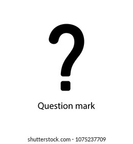 Question Mark Icon Element Minimalistic Icon Stock Illustration ...