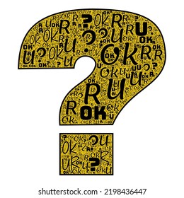 10 R u ok day Images, Stock Photos & Vectors | Shutterstock