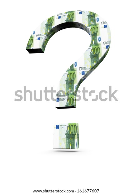 Question Mark Made Money Stock Illustration 161677607 | Shutterstock