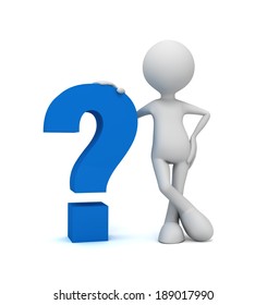 Question Mark Man 스톡 일러스트 189017990 | Shutterstock