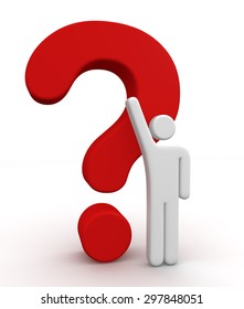 Question Mark Man Stock Illustration 297848051 | Shutterstock