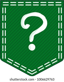 Question Mark On Document Frequently Asked Stock Vector (Royalty Free ...