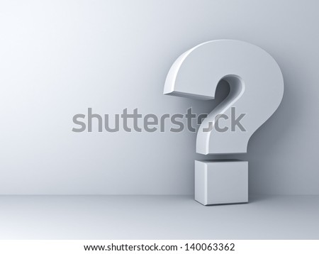 Question Mark Without Background