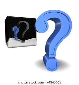 Question Mark Pop Cube Stock Illustration 74345665 | Shutterstock