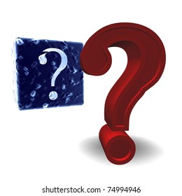 Question Mark Pop Cube 스톡 일러스트 74994946 | Shutterstock