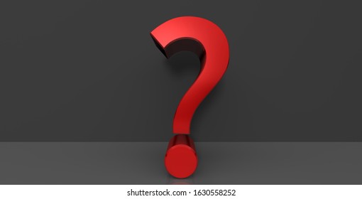Question Mark Red Interrogation Point Sign Stock Illustration ...