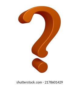 Question Mark Symbol 3d Render 3d Stock Illustration 2178601429 ...