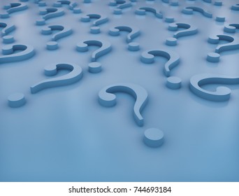 Question Marks Background Large Group Blue Stock Illustration 744693184 ...