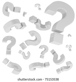 Question Marks Isolated Stock Illustration 75153538 | Shutterstock