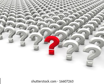 Question Sign 3d Stock Illustration 16758925