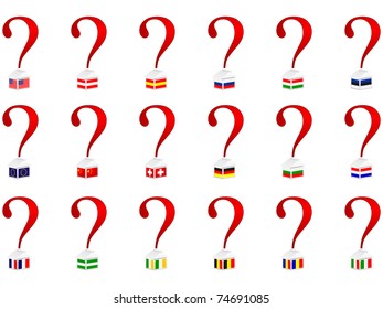 Question Mark Vector Set Question Mark: เวกเตอร์สต็อก (ปลอดค่าลิขสิทธิ์ ...