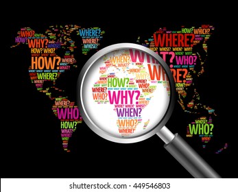1,592 Question mark word cloud Images, Stock Photos & Vectors ...