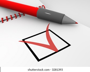 Questionnaire 3d Stock Illustration 3281393 | Shutterstock